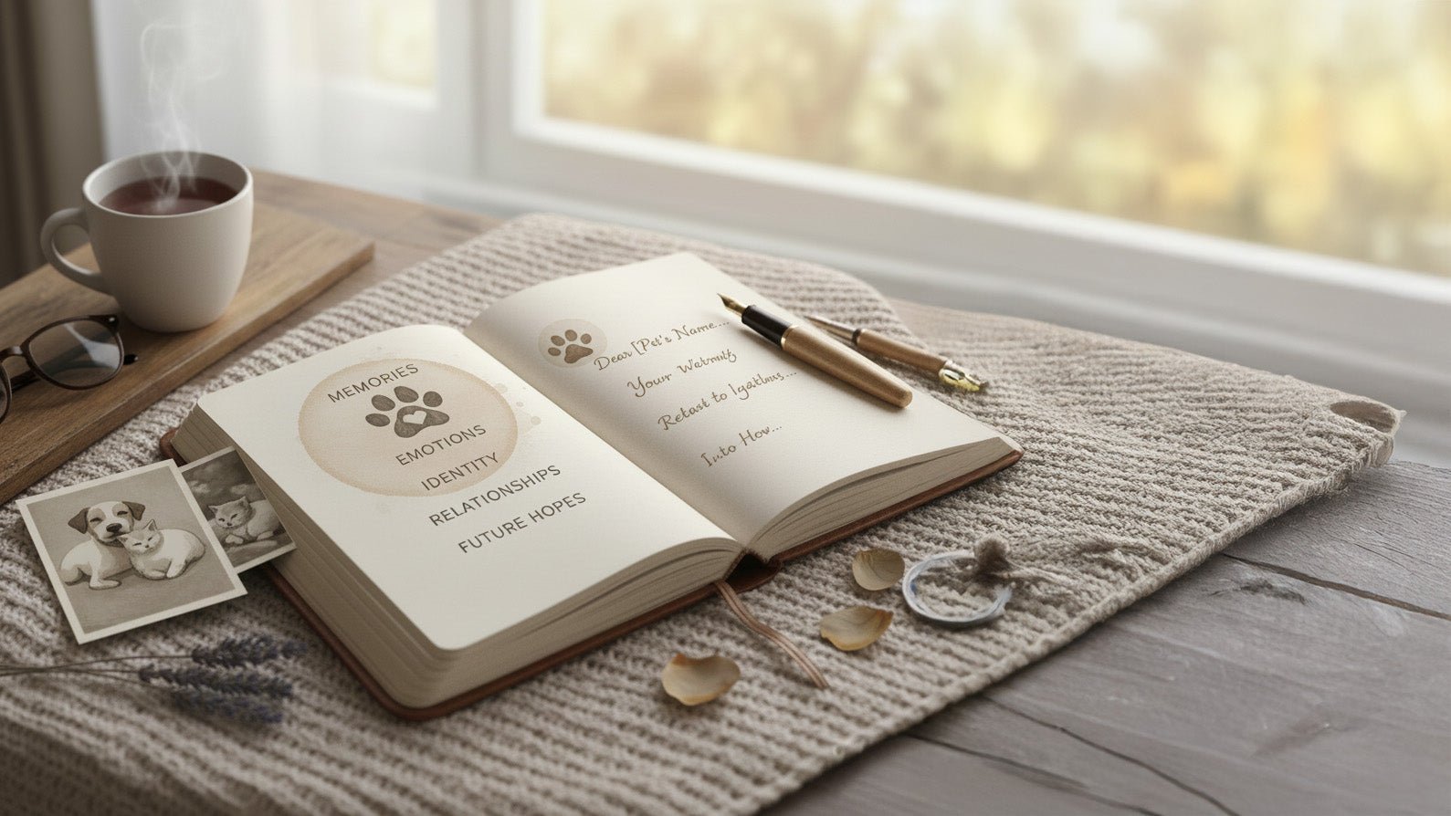 Journaling Prompts to Help Process the Loss of a Companion Animal ...