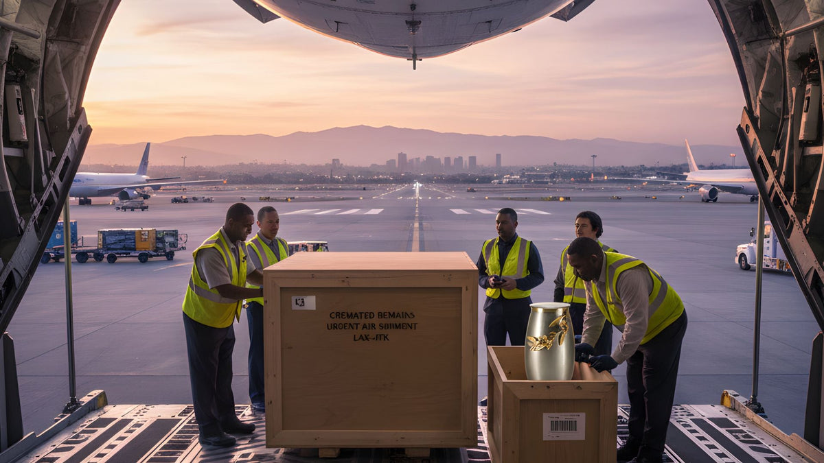 Flying or Shipping Ashes From California (2026): TSA Rules, USPS Shipp ...