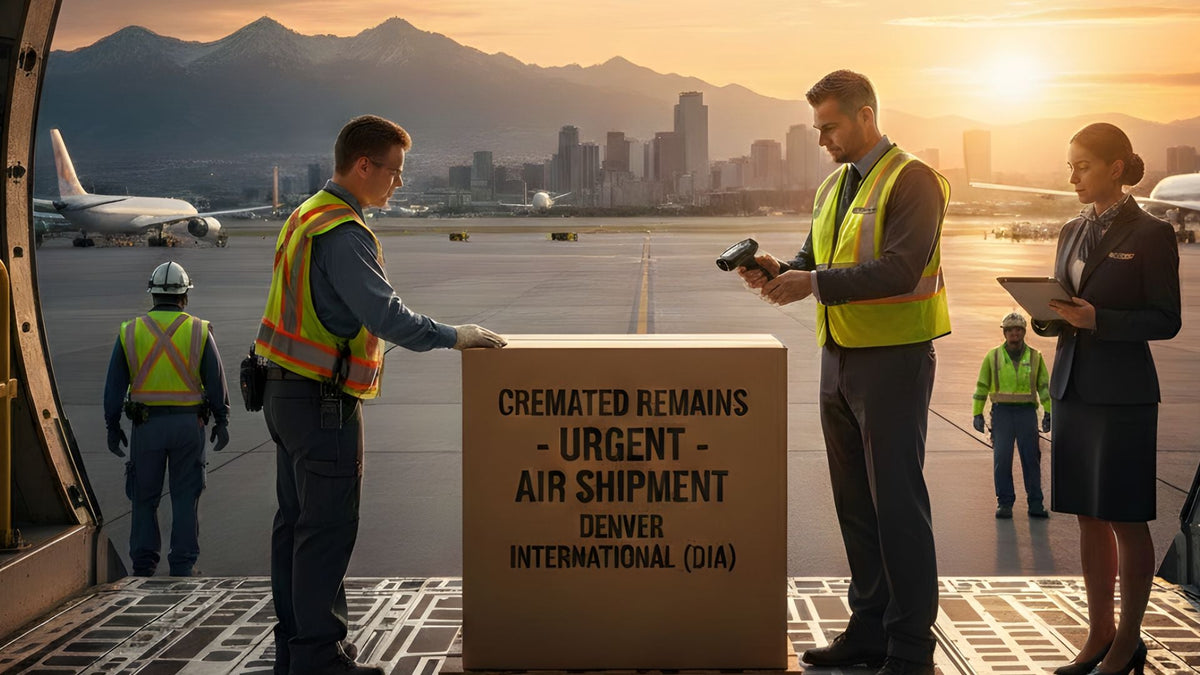Flying or Shipping Ashes From Colorado (2026): TSA Rules, USPS Shippin ...