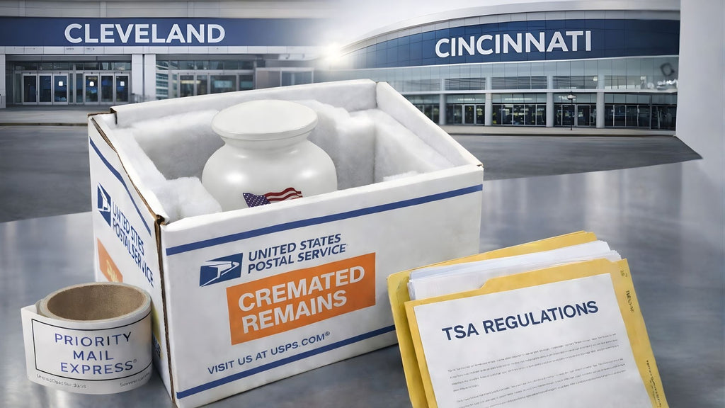 Flying or Shipping Ashes From Ohio (2026): TSA Rules, USPS Shipping ...