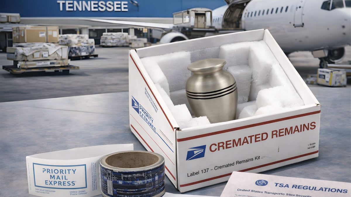 Flying or Shipping Ashes From Tennessee (2026): TSA Rules, USPS Shippi ...