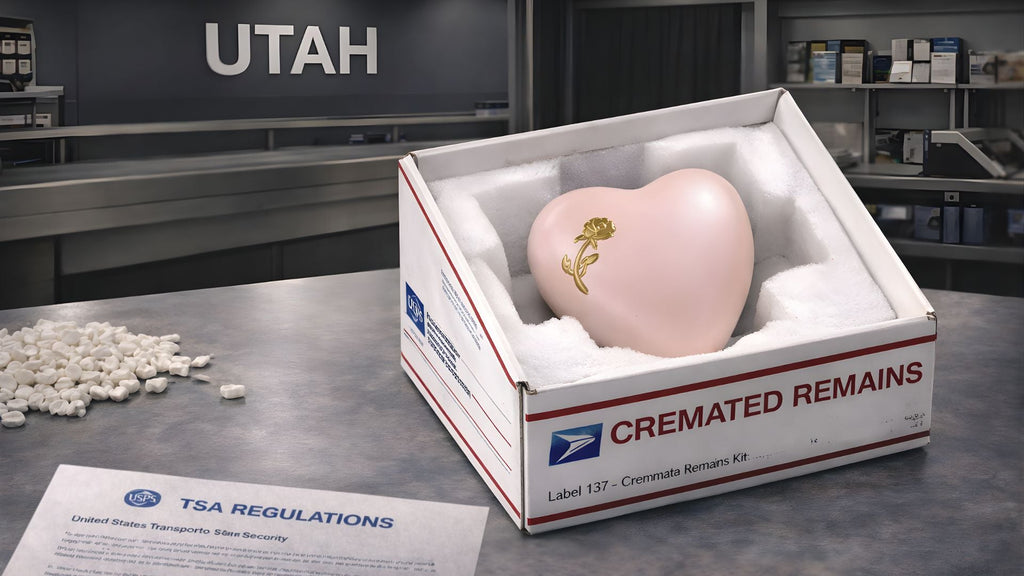 Flying or Shipping Ashes From Utah (2026): TSA Rules, USPS Shipping ...