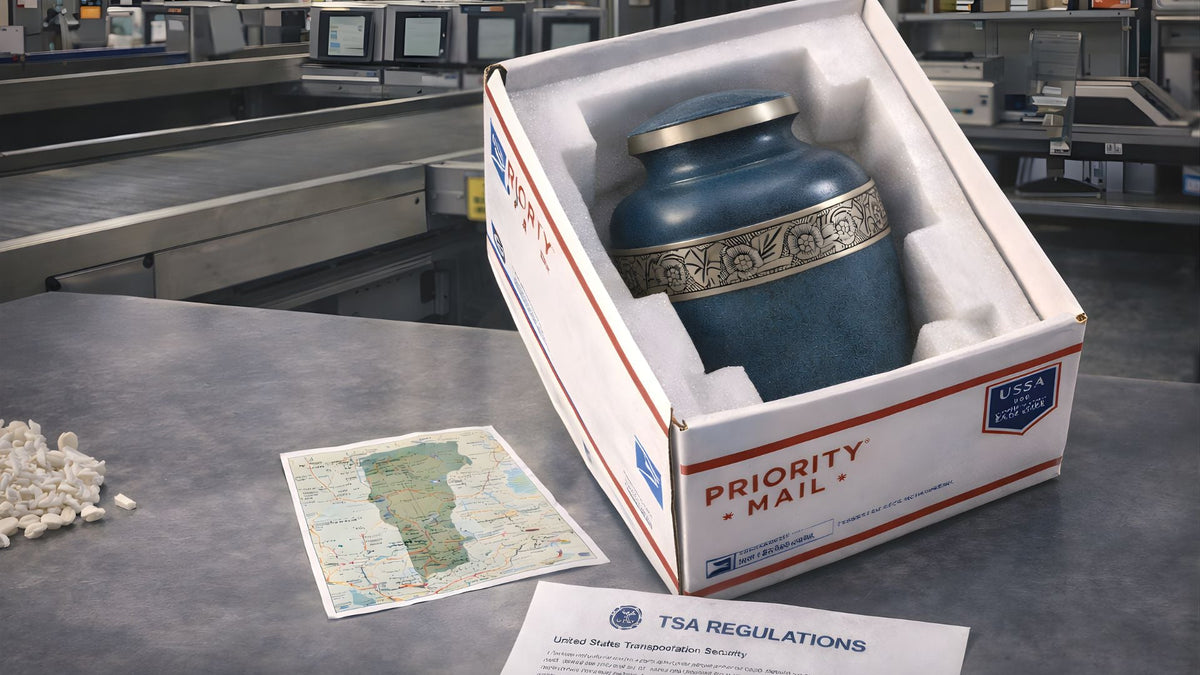Flying or Shipping Ashes From Vermont (2026): TSA Rules, USPS Shipping ...