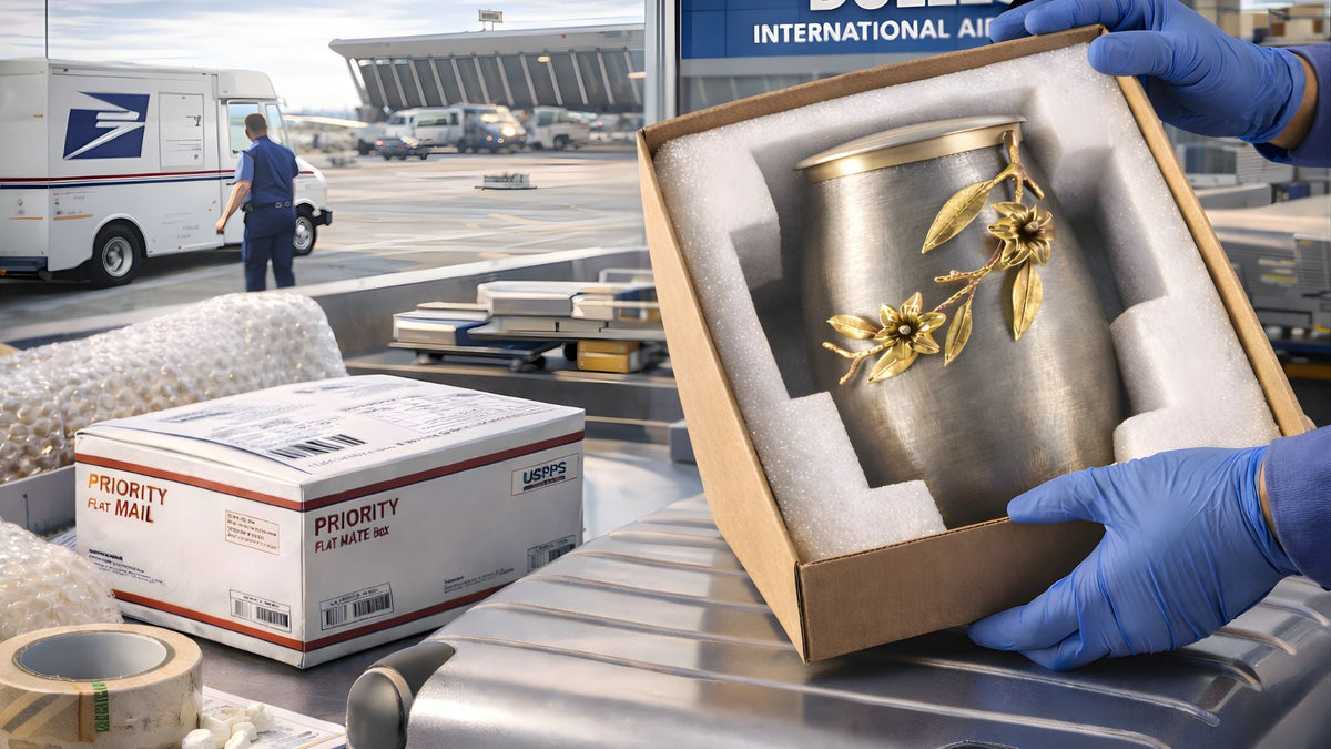 Flying or Shipping Ashes From Washington (2026): TSA Rules, USPS Shipp ...