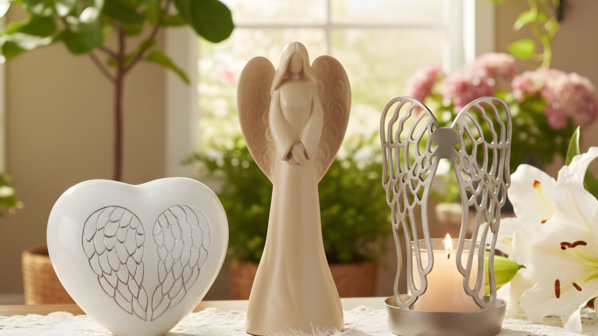 Urnas de ángel para cenizas: diseños populares, materiales, precios y ...