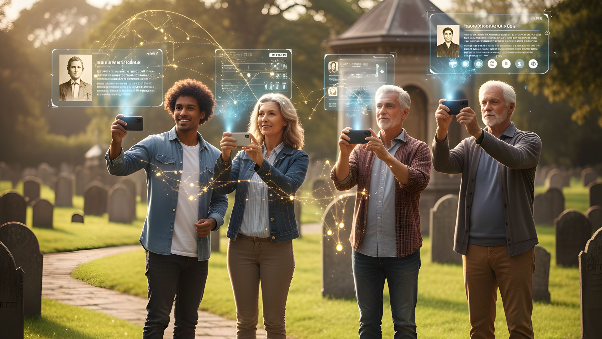 AR Cemetery Tours: Using Augmented Reality to Explore History, Stories ...