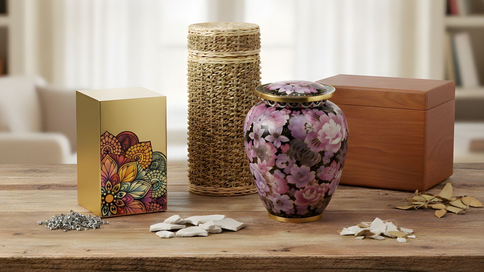 Best Material for a Cremation Urn: Metal vs Wood vs Ceramic vs Biodegr ...