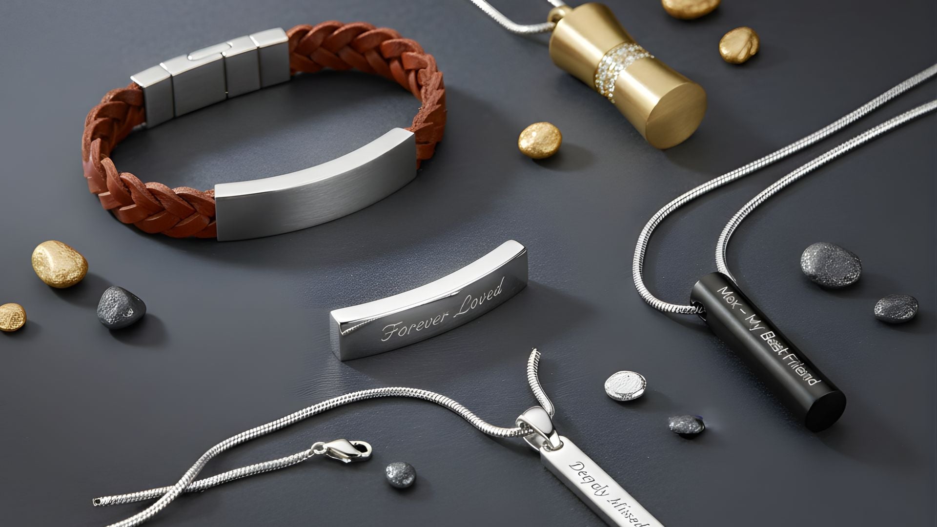 Best Materials for Cremation Jewelry: Stainless Steel vs Silver vs Gol ...
