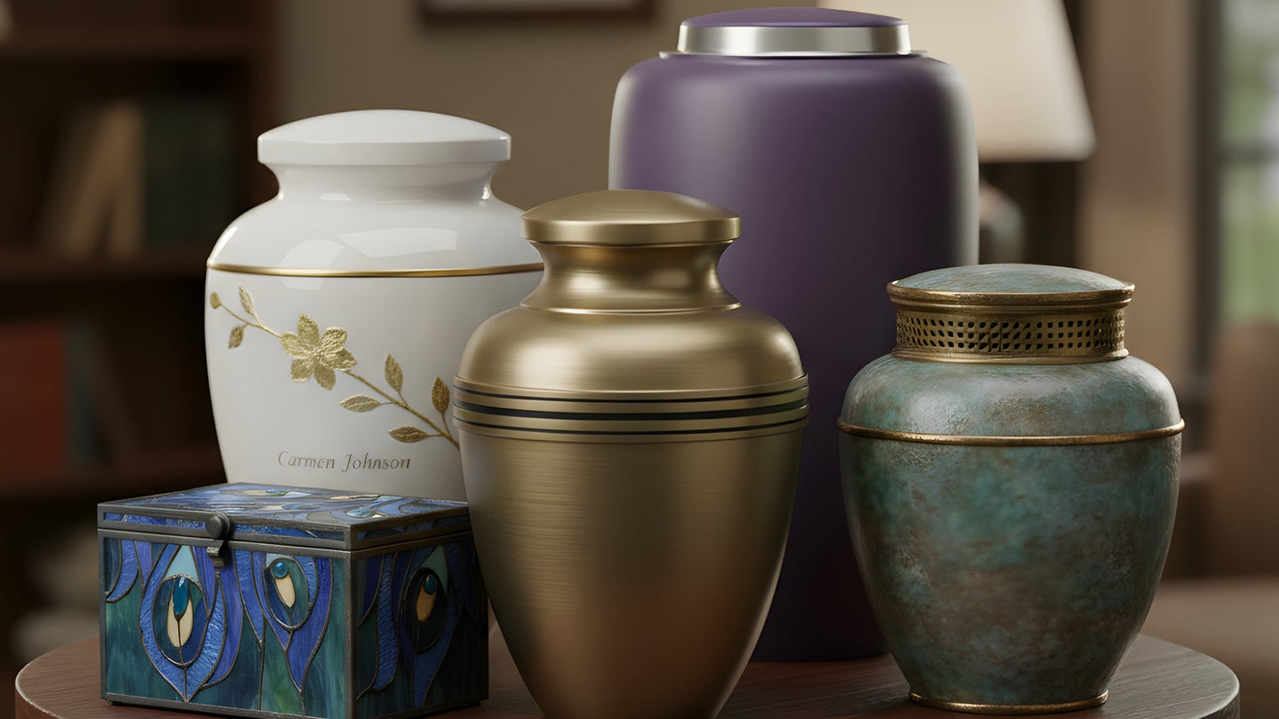 Best Types of Burial Urns: Materials, Vault Requirements, and Cemetery ...