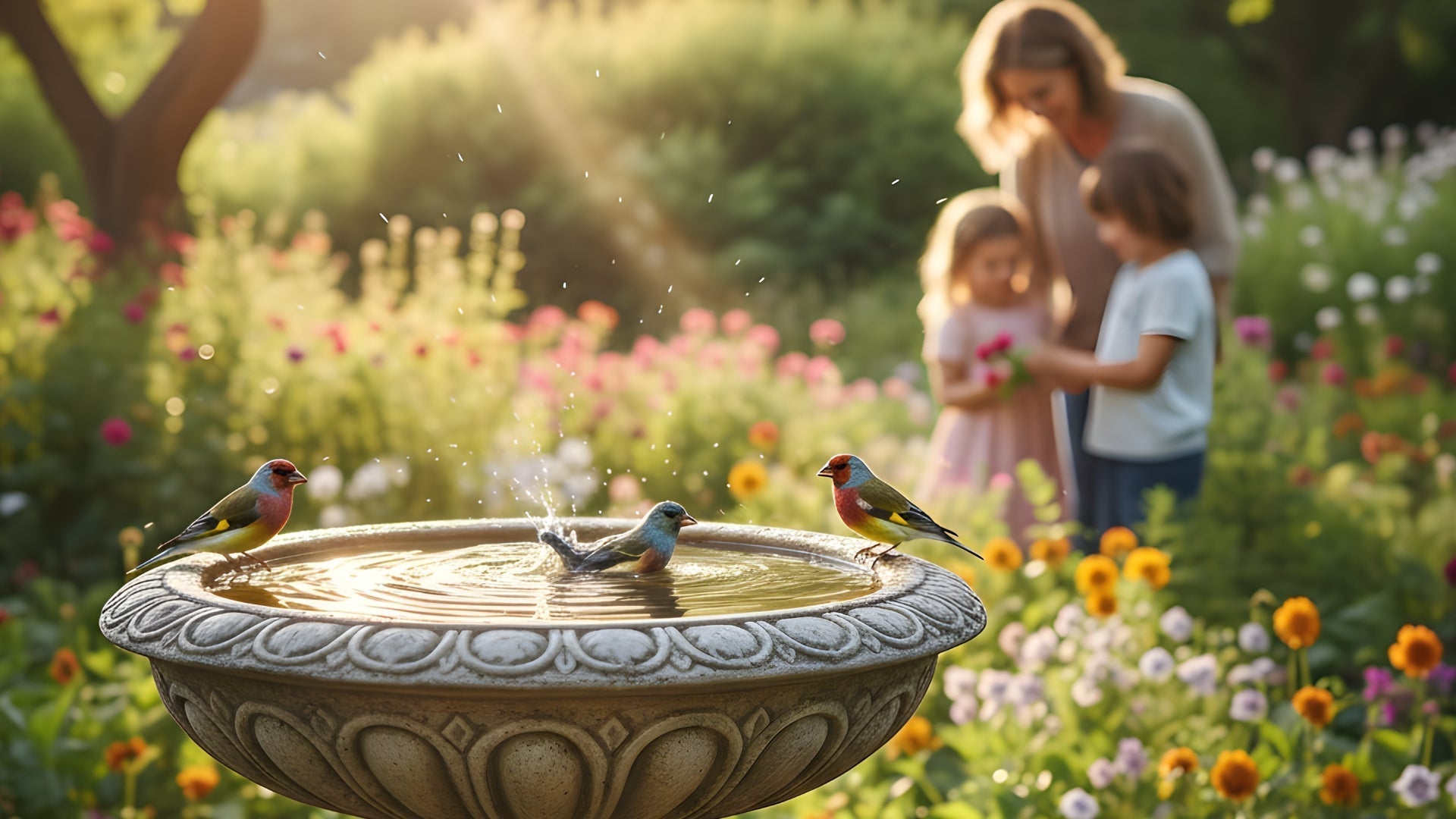 Bird Baths as Garden Memorials: Placement, Safety for Birds, and Simpl ...
