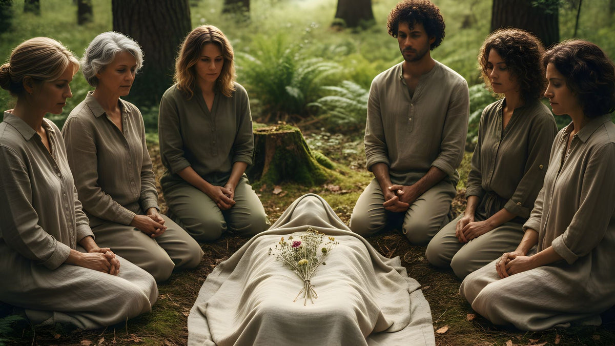 Burial Shrouds Explained: How Shroud Burial Works, Materials, and Gree ...