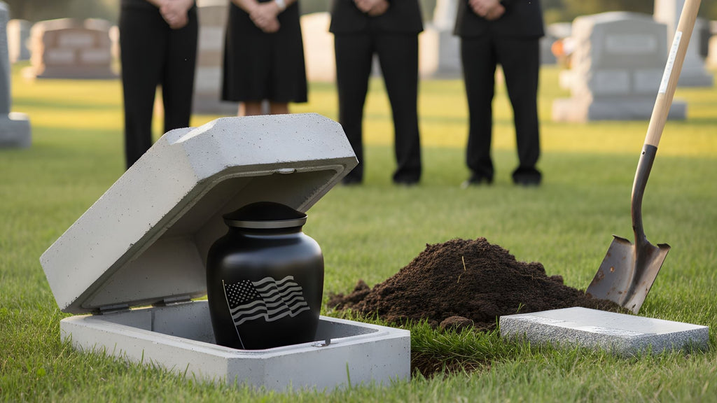 Burying an Urn in a Cemetery: Vault Requirements, Burial Depth, and Ty ...
