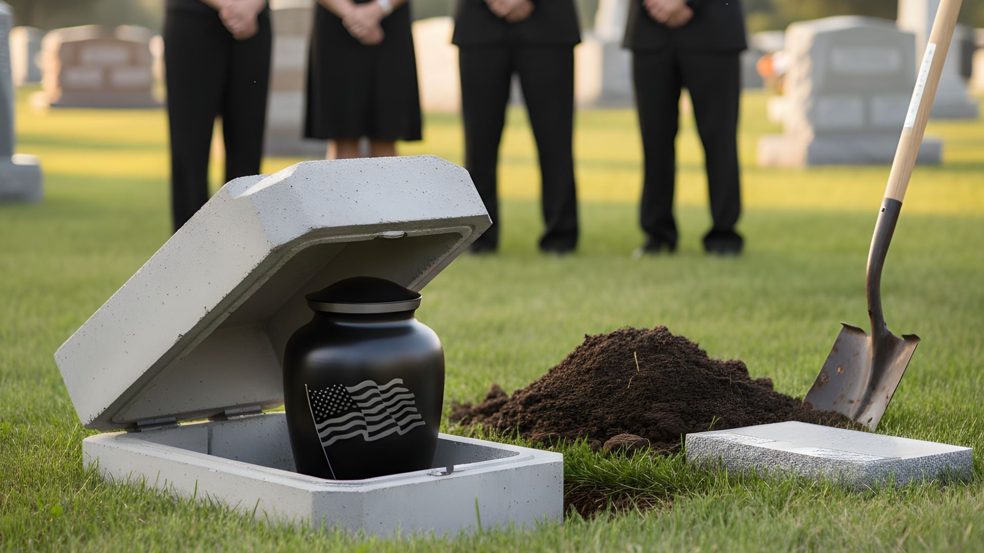 Enterrar una urna en un cementerio: requisitos de la bóveda, profundid ...