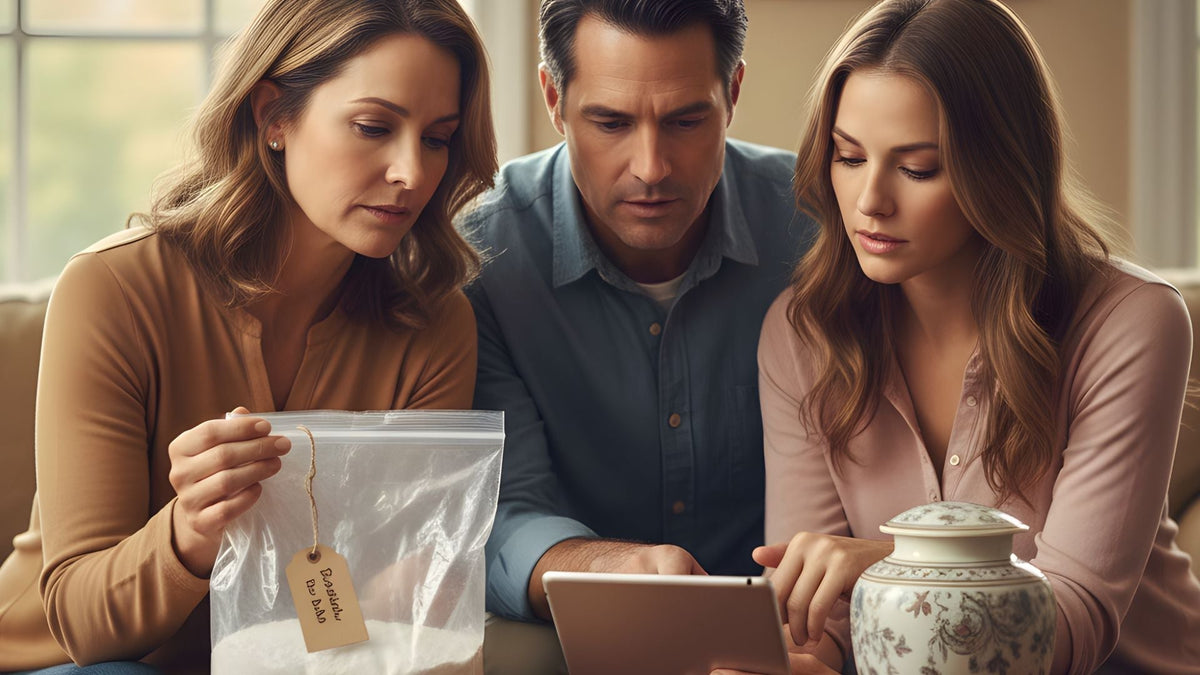 Can Ashes Stay in the Plastic Bag? What Families Should Know | Funeral ...