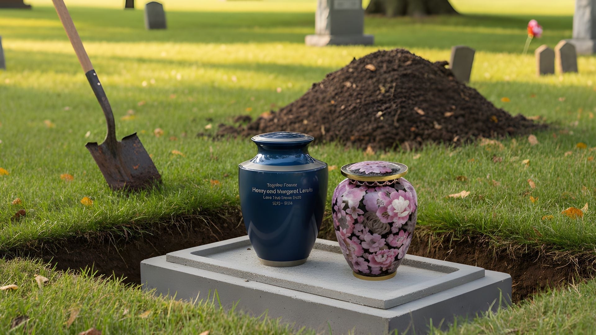 Can You Bury an Urn in a Cemetery? Burial Urn Rules, Urn Vaults, and P ...