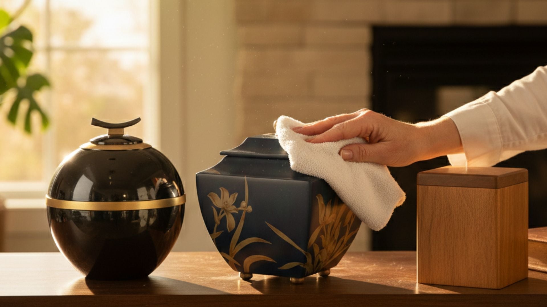 Caring for Cremation Urns: Cleaning, Display, and Long-Term Protection ...