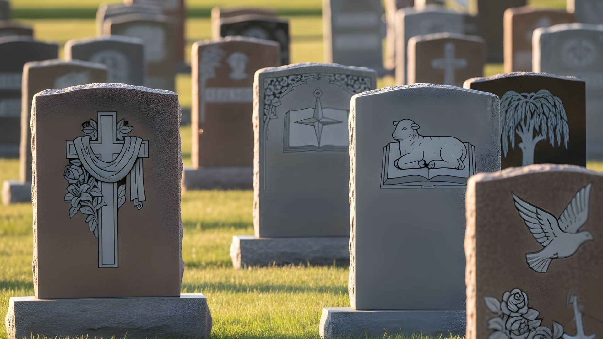 Common Symbols on Headstones and What They Mean: Crosses, Flowers, Ani ...
