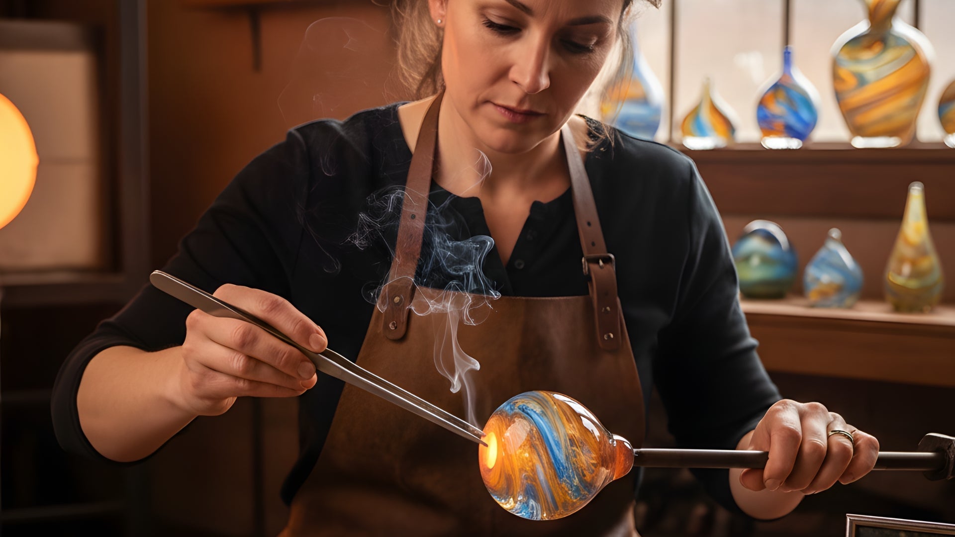 Cremation Ash Glass Art: How Ashes Are Infused Into Glass (What Artist ...