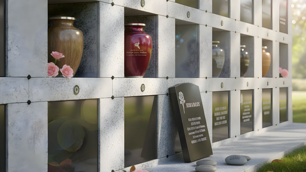 Cremation Headstones and Columbarium Niches: Memorial Options, Designs ...