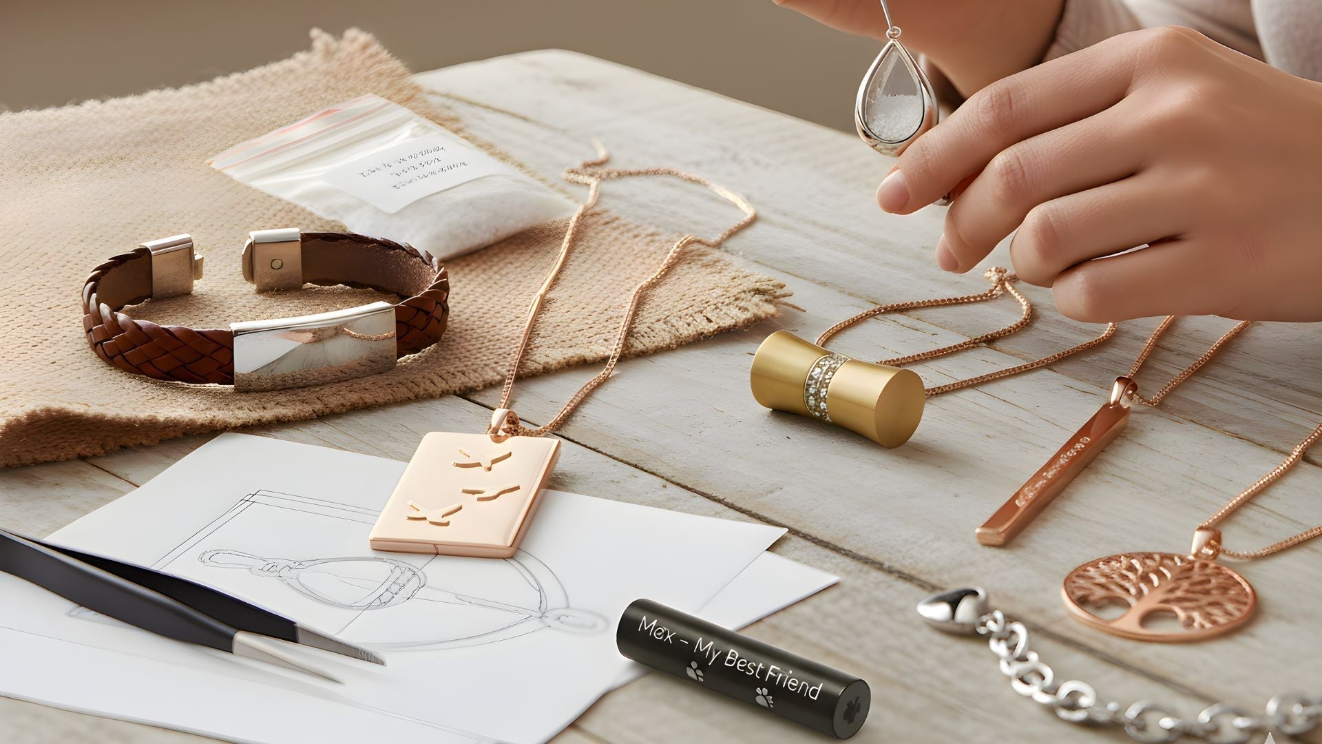 Cremation Jewelry 101: Necklaces, Rings, and Charms That Hold Ashes (P ...