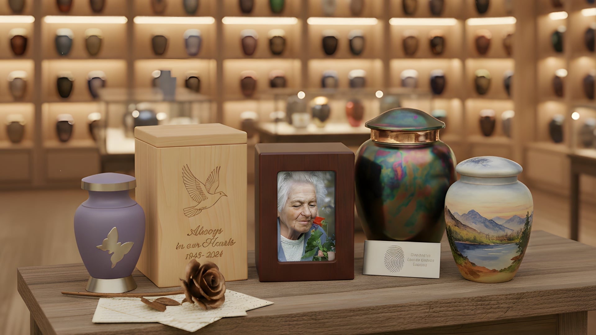 Custom Cremation Urns: Photo, Engraved, and One-of-a-Kind Memorial Opt ...