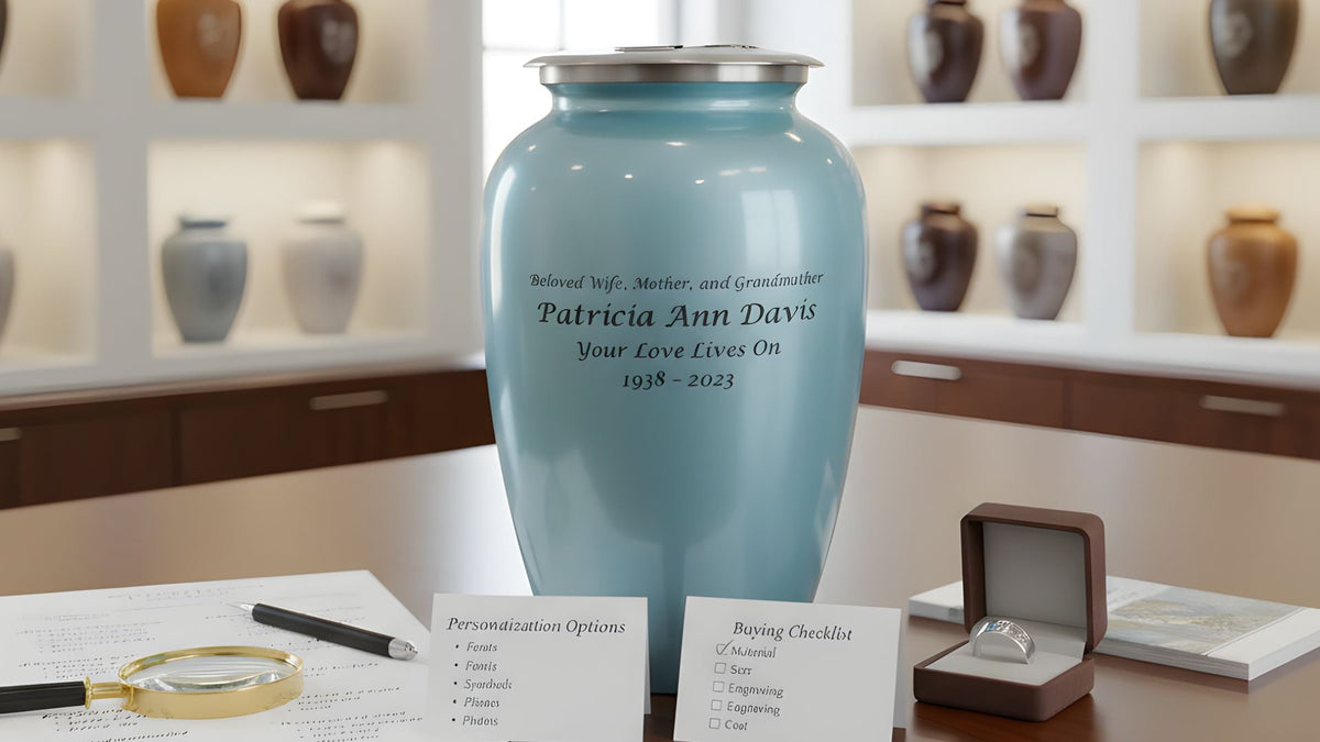 Custom Engraved Cremation Urns: Personalization Options and Buying Che ...