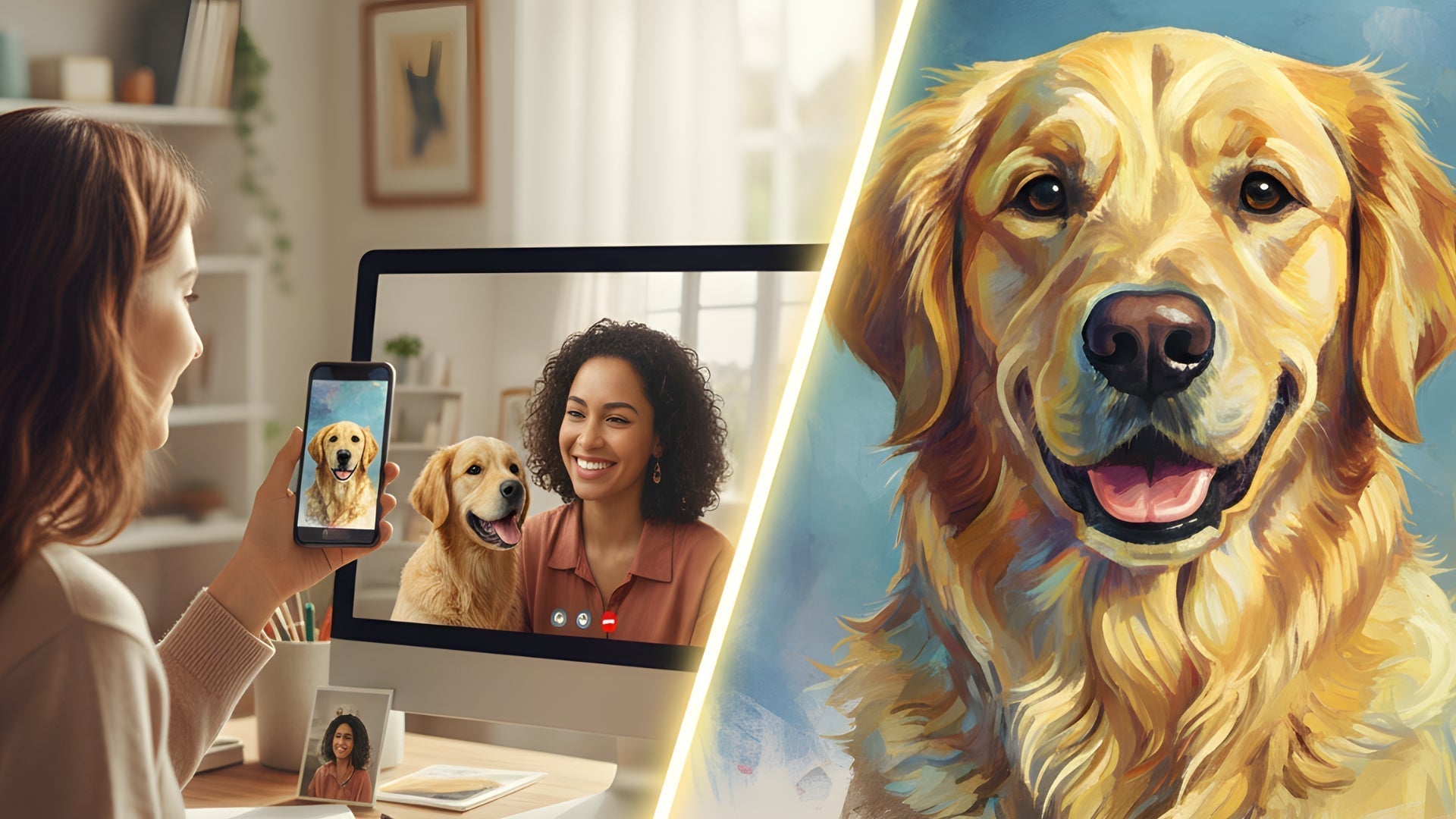 Custom Pet Portraits Online: Popular Styles, What to Send the Artist ...