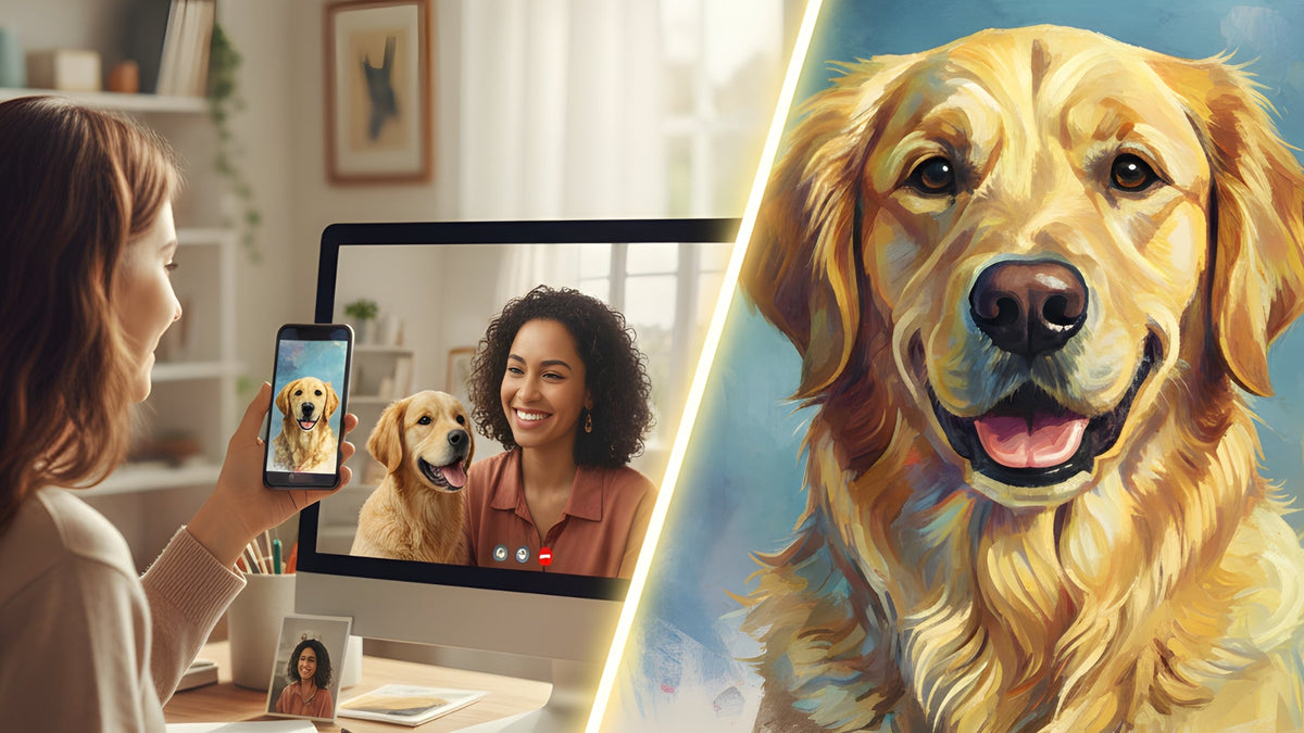 Custom Pet Portraits Online: Popular Styles, What to Send the Artist ...