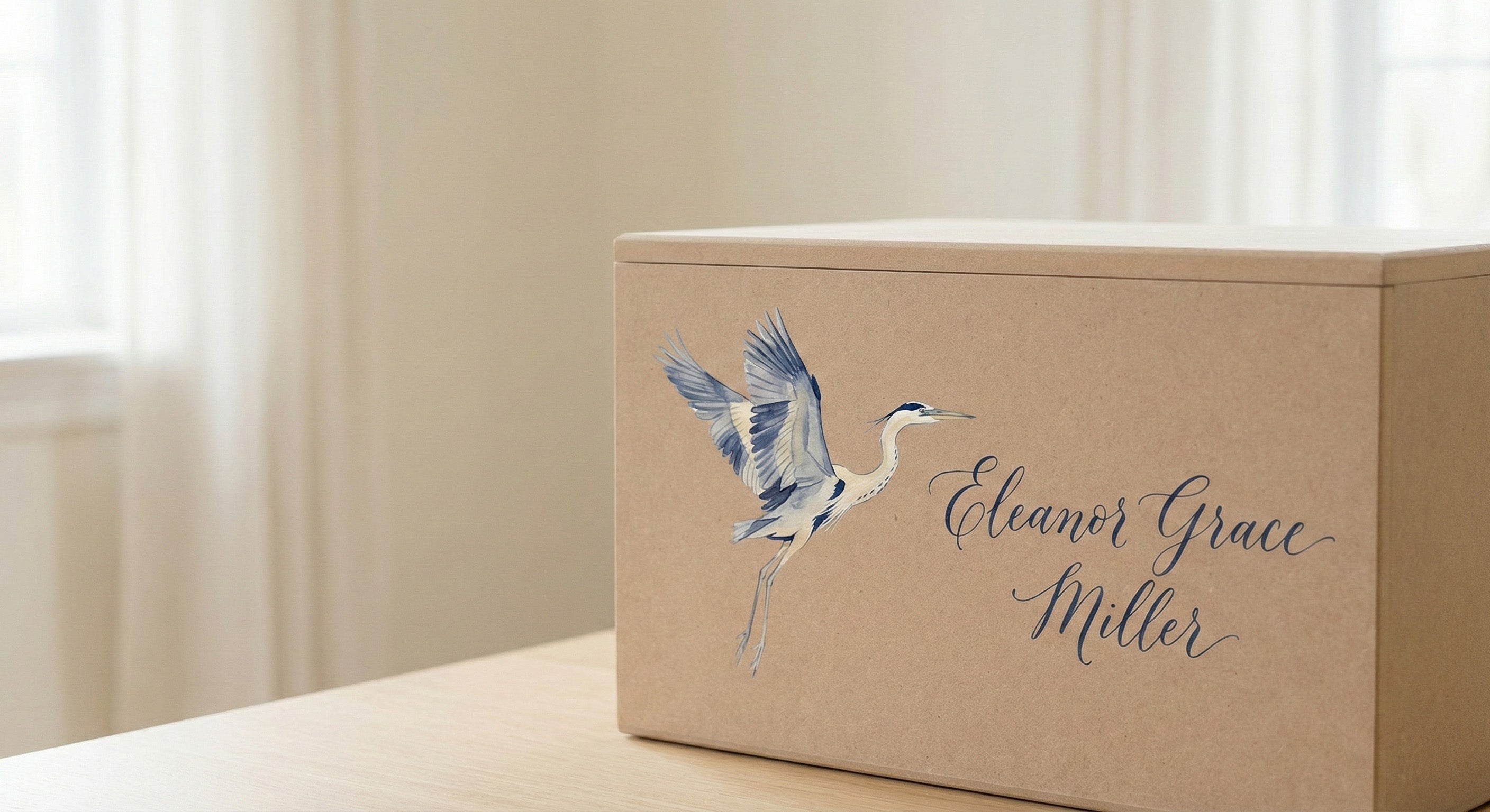 Decorating a Cardboard Cremation Container: Safe Paints, Meaningful Ar ...