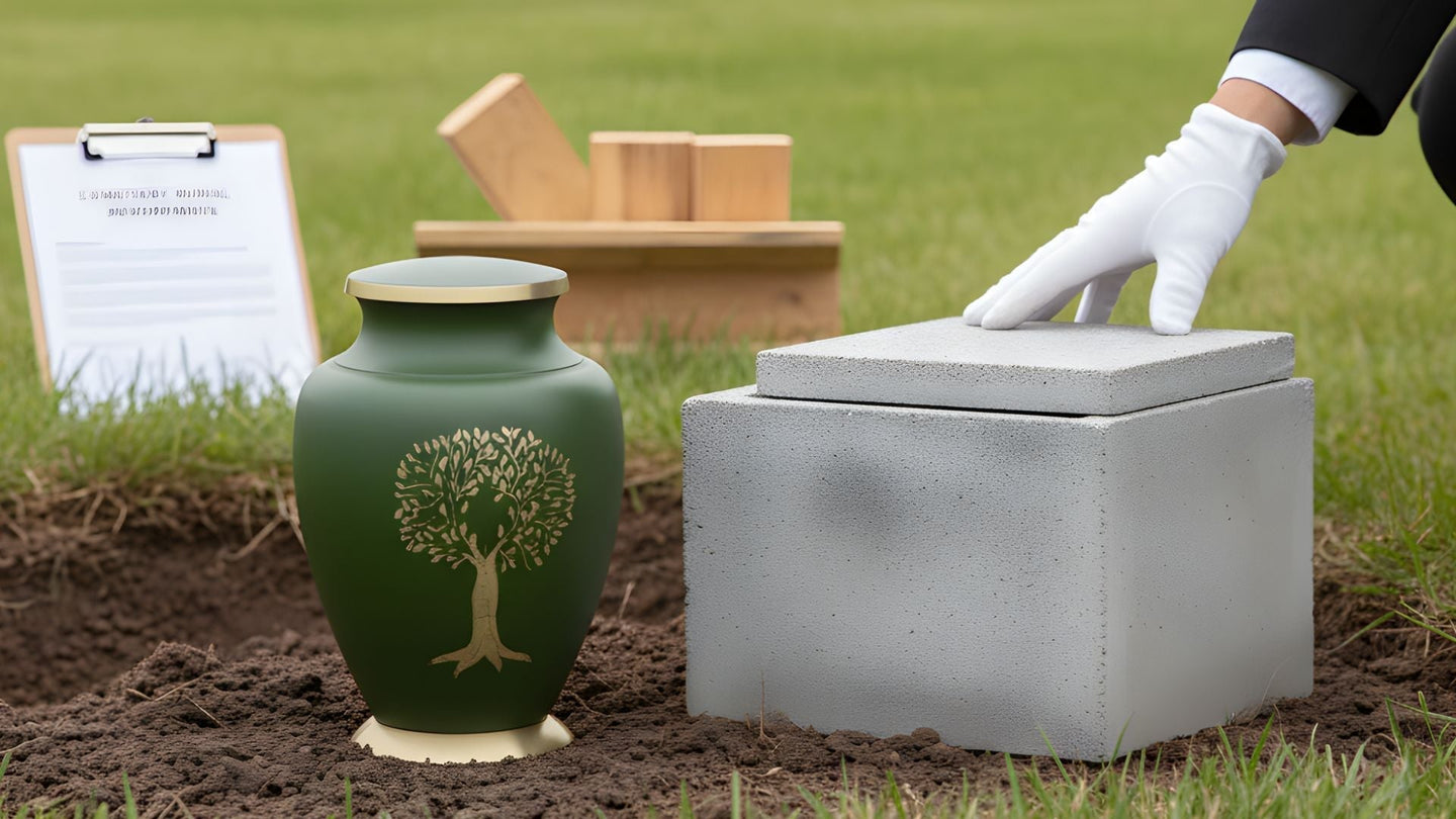 Do You Need an Urn Vault to Bury Ashes? Cemetery Requirements and Cost ...