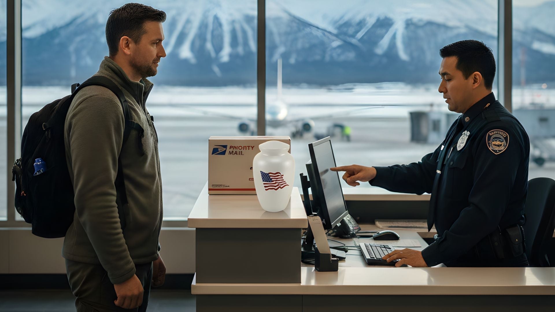 Flying or Shipping Ashes From Alaska (2026): TSA Rules, USPS Shipping ...