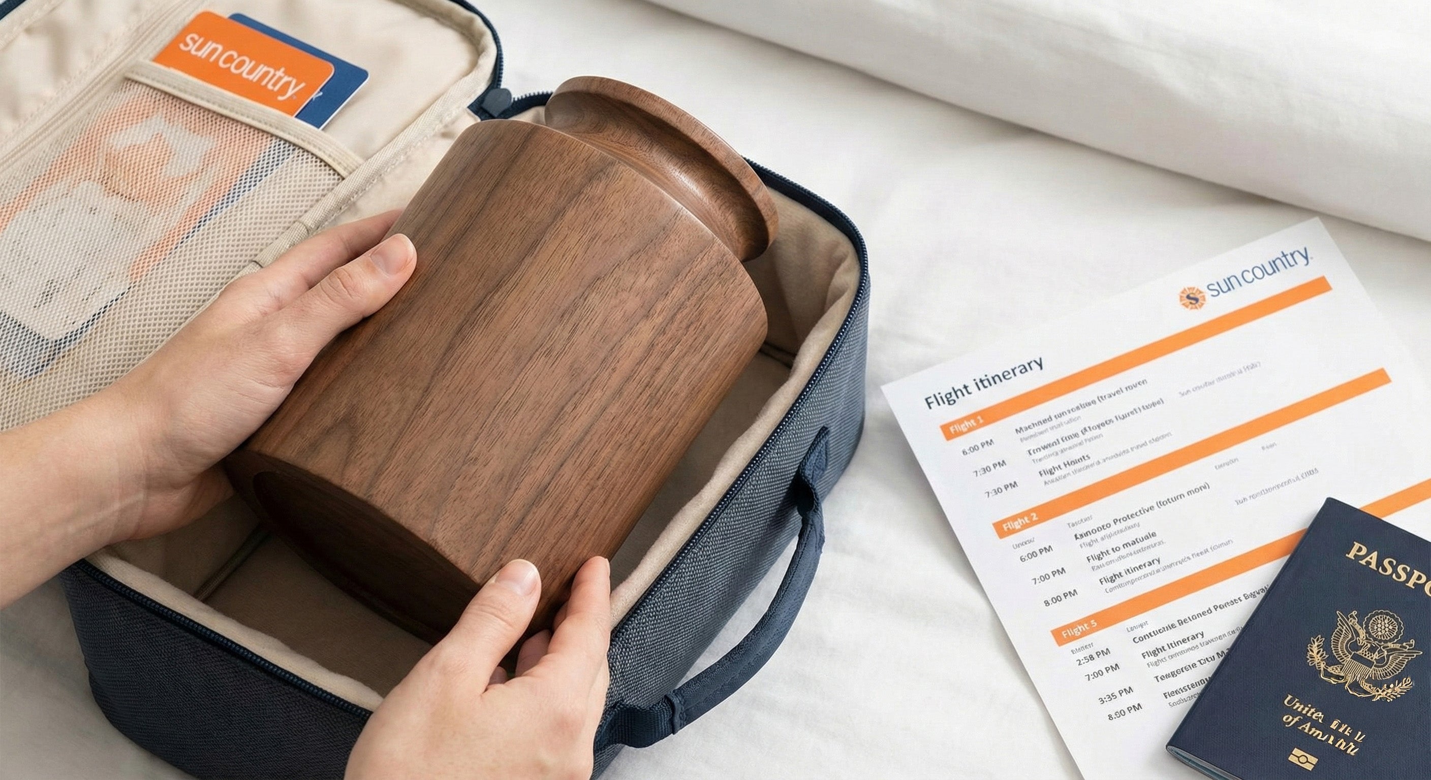 Flying with Ashes on Sun Country Airlines (2026): Carry-On Rules, TSA ...