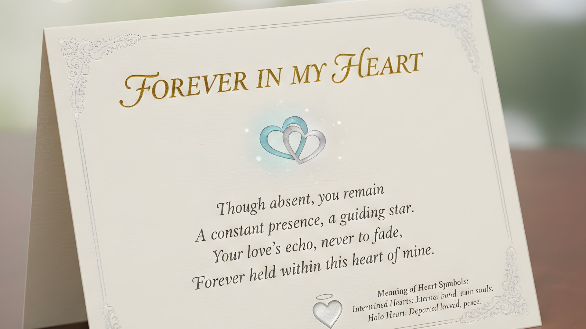 ‘Forever in My Heart’: Memorial Card Wording, Verses, and the Meaning ...