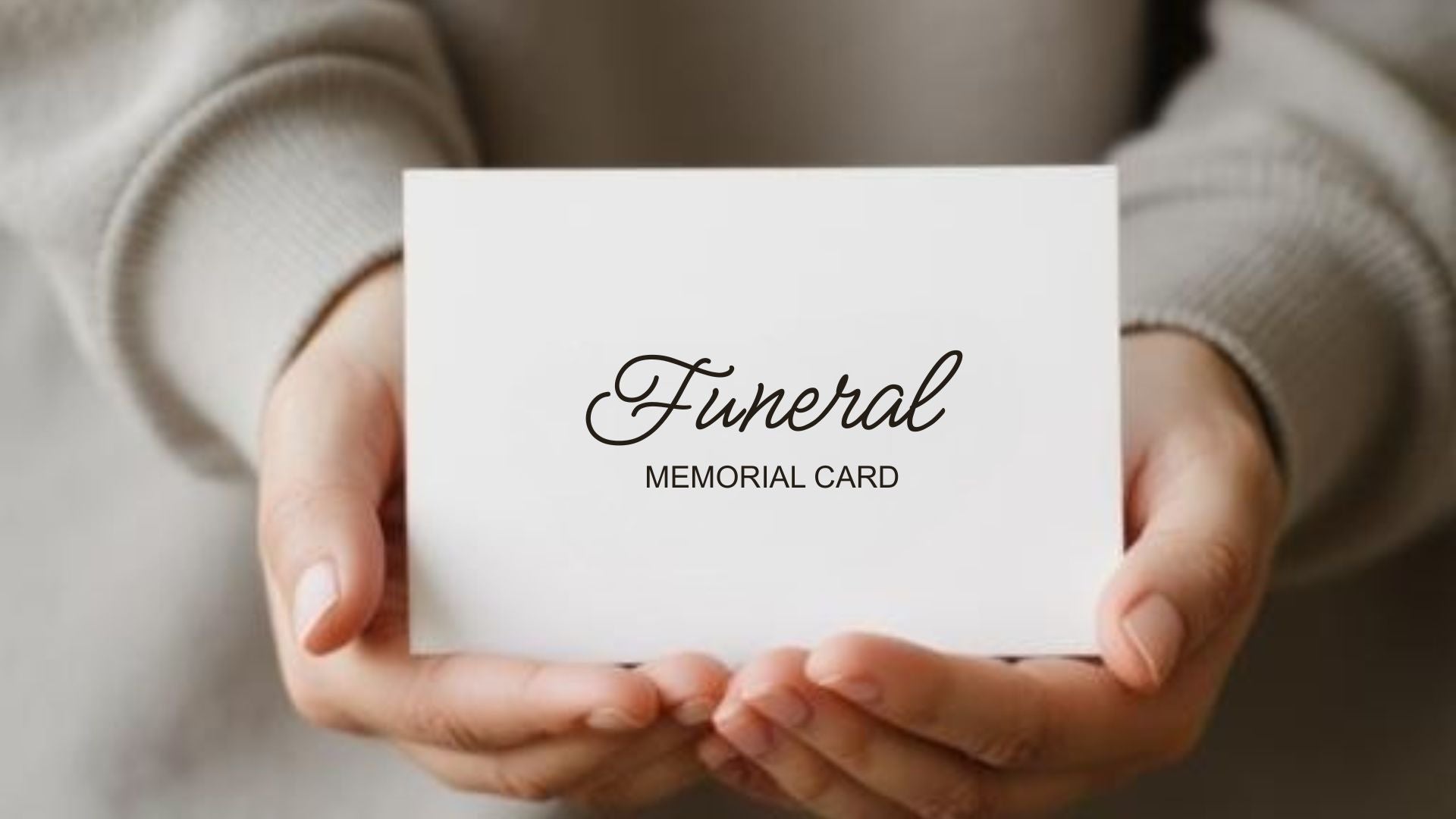 Funeral Memorial Cards: Wording, Photo Ideas, and Printing Tips ...