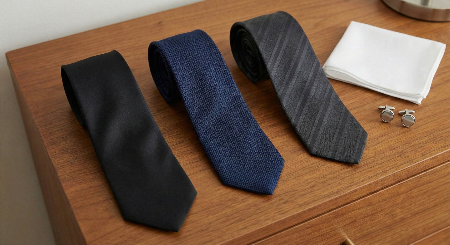 Funeral Tie Etiquette: Best Tie Colors, Patterns & Knots (Plus When Yo ...