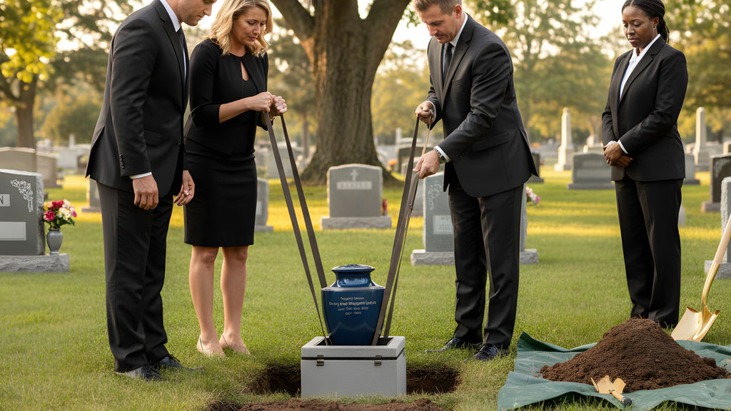 How to Bury Cremated Remains in a Cemetery: Fees, Urn Vaults, and Tips ...