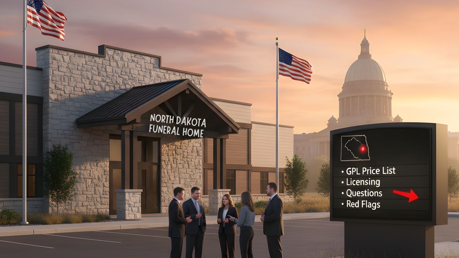 How to Choose a Funeral Home in North Dakota (2026): GPL Price List, L ...