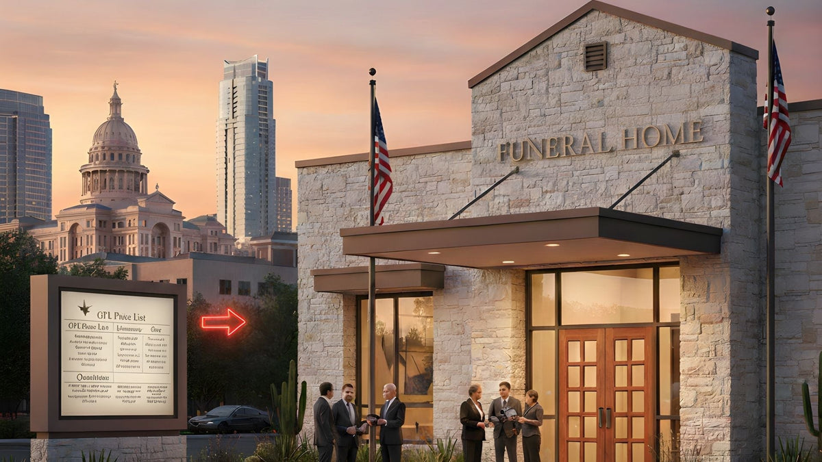 How to Choose a Funeral Home in Texas (2026): GPL Price List, Licensin ...