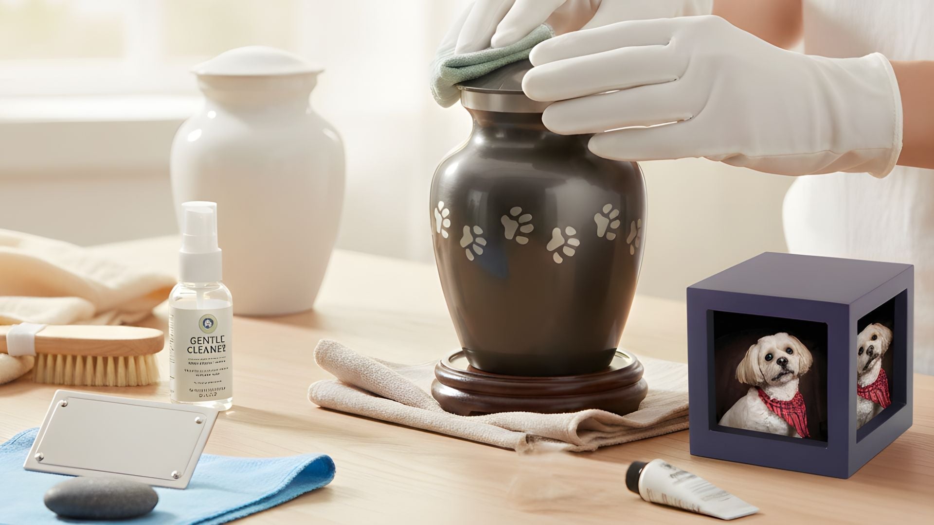 How to Clean & Care for a Pet Urn: Wood, Ceramic & Metal (Do’s, Don’ts ...