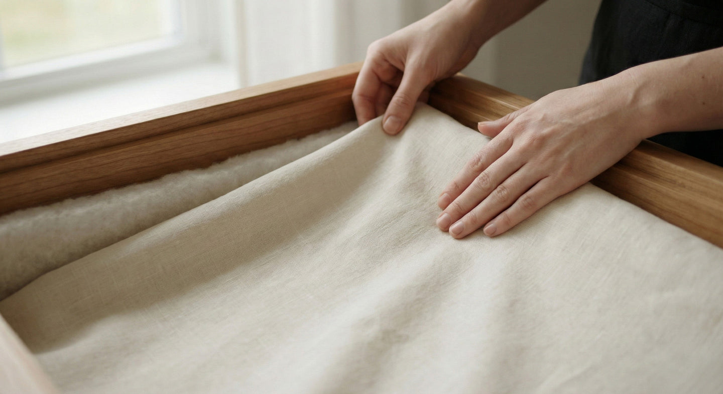 How to Line a Casket: Fabric Choices, Padding Options, and Simple, Dig ...