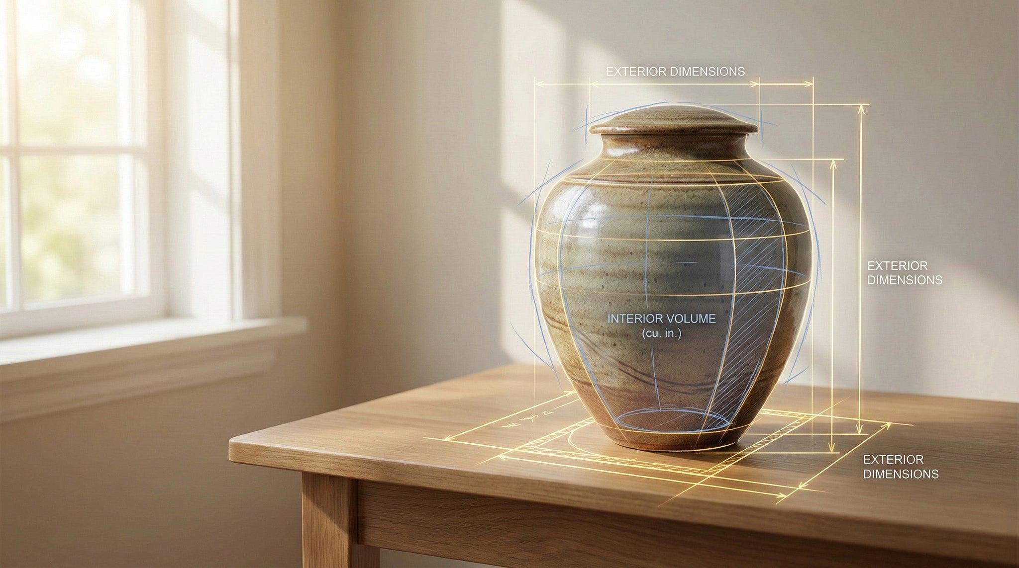 How to Measure Urn Capacity: Interior Volume, Shape, and Why Size Char ...