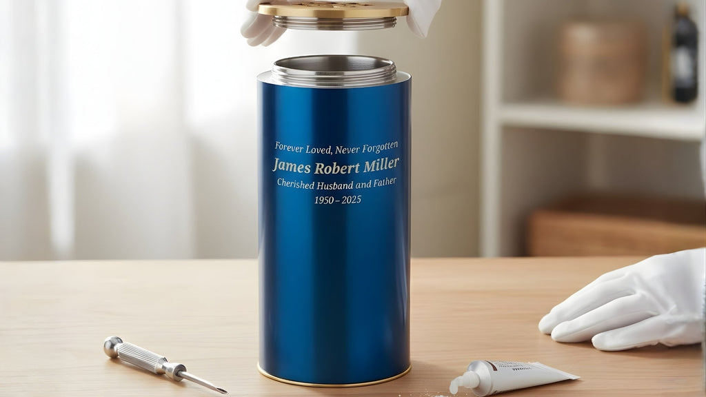 How to Open (and Reseal) a Cremation Urn Safely: Screws, Threads, and ...