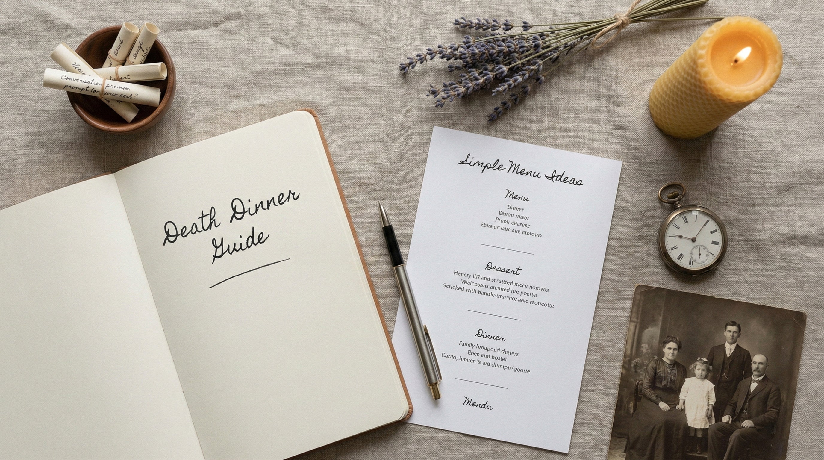 How to Plan a Death Dinner: Conversation Prompts, Menu Ideas, and Host ...