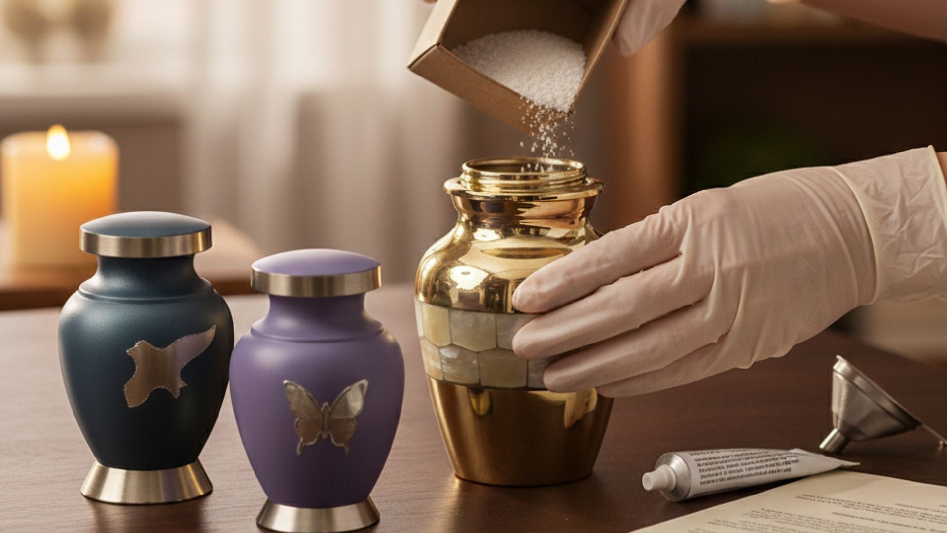 Keeping Ashes at Home and Transferring Them to an Urn: Safety, Storage ...