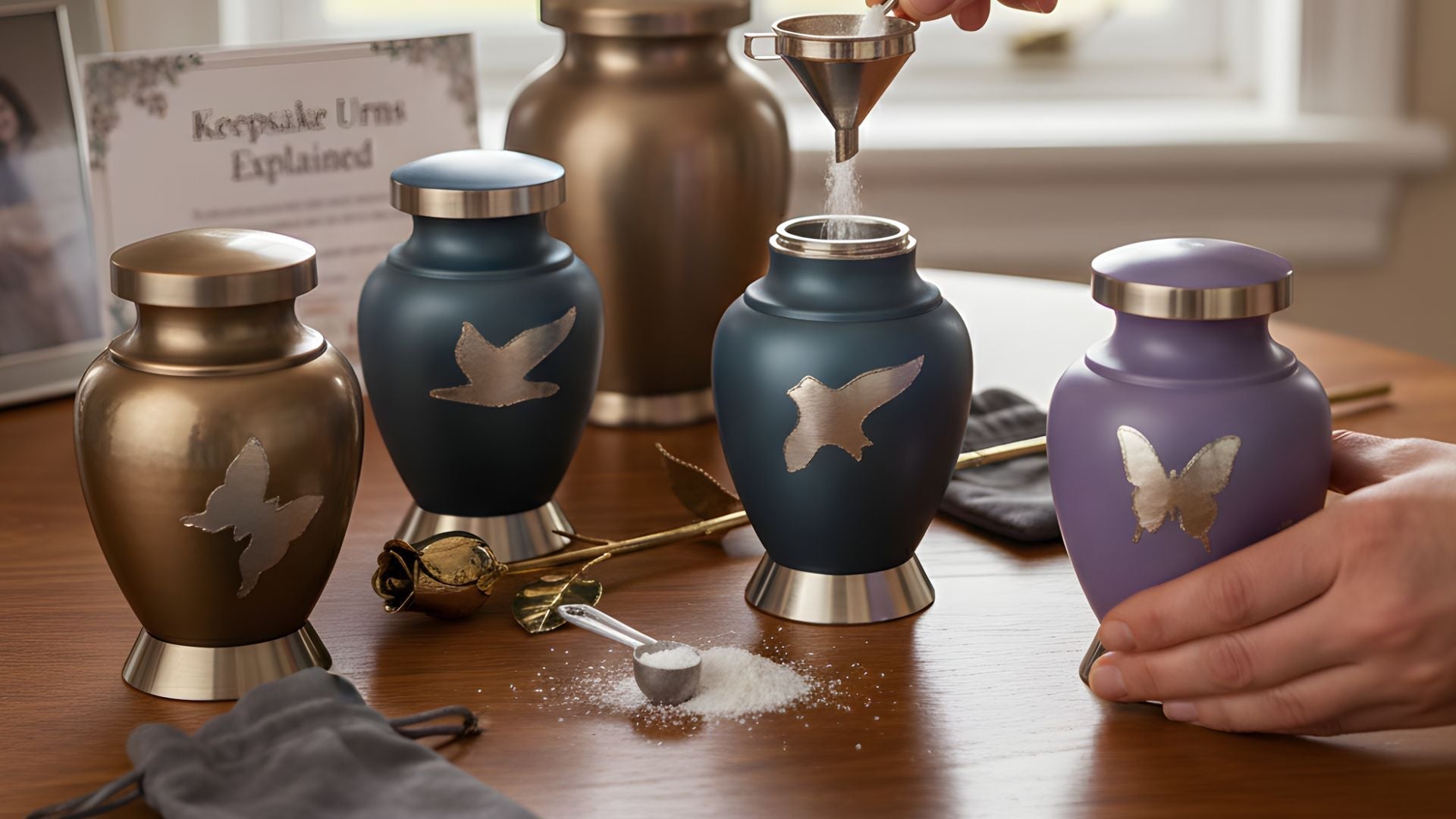 Keepsake Urns Explained: How Much They Hold, How to Split Ashes, and W ...