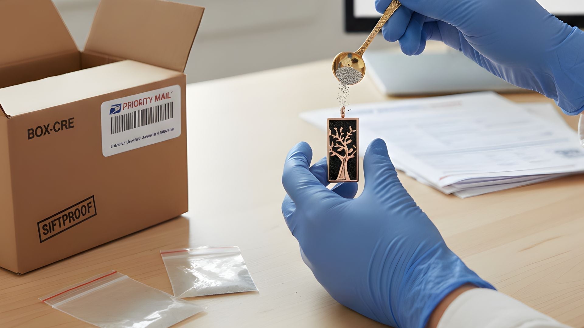 Mailing Ashes for Jewelry: USPS Rules, BOX-CRE Packaging, and “Siftpro ...