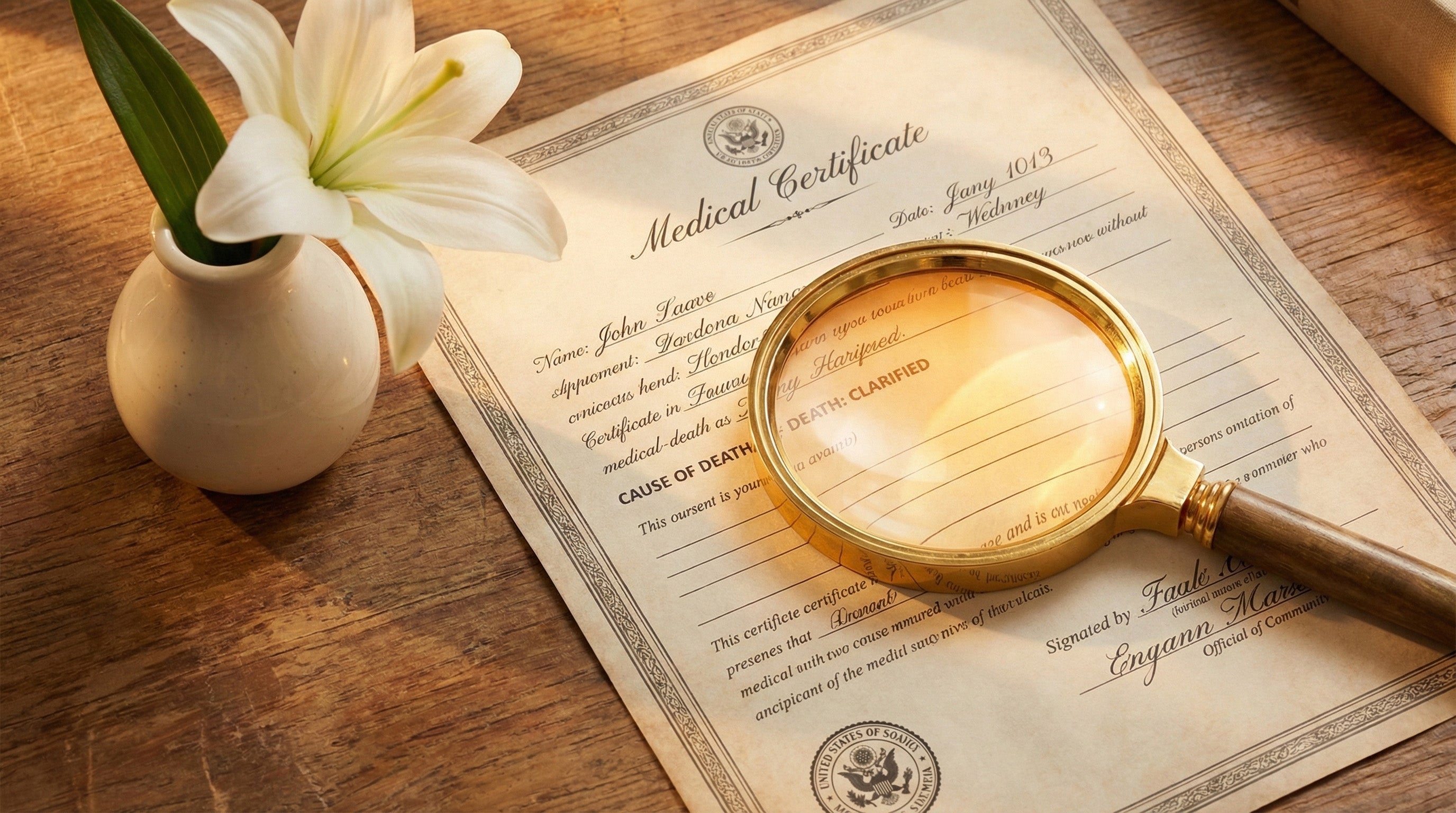Mechanism vs. Cause of Death: How to Read a Death Certificate in Plain ...