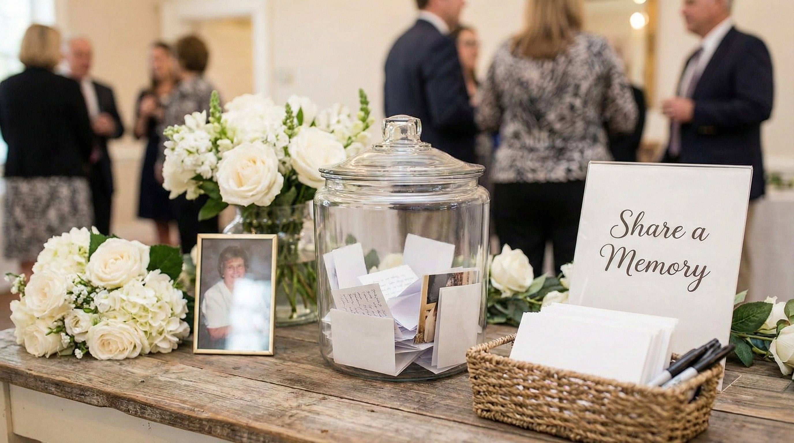 Memory Jar for a Funeral or Celebration of Life: Prompts, Printables ...