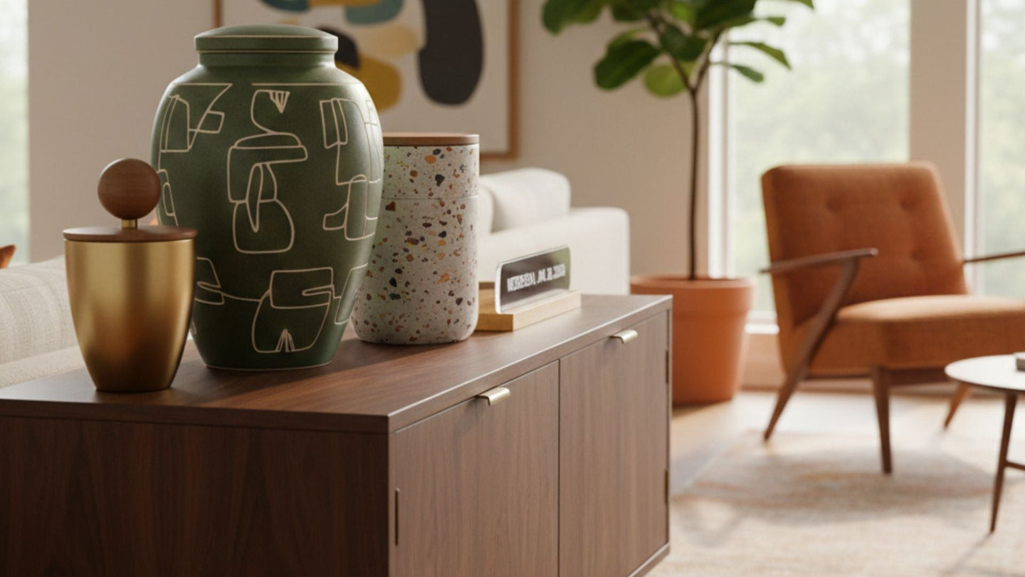 Mid-Century Modern Urns: 2026 Design Trends (Shapes, Materials, and Wh ...