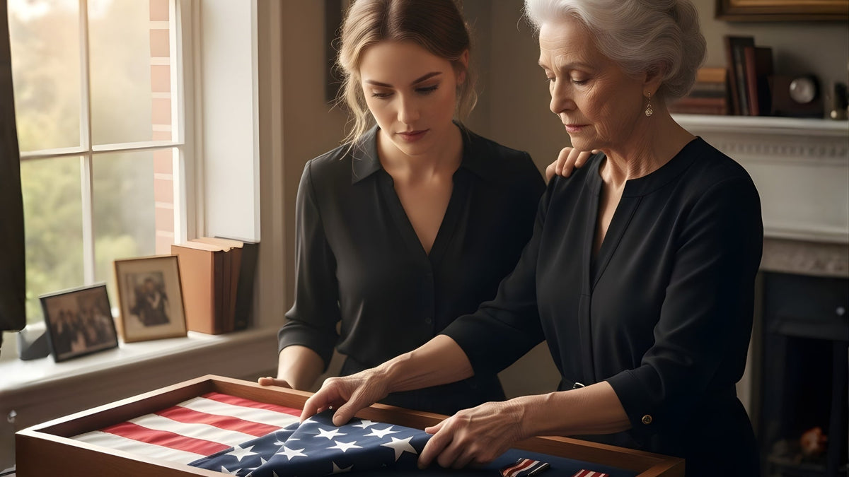 Military Flag Shadow Boxes: Display Options, Etiquette, and How to Pro ...